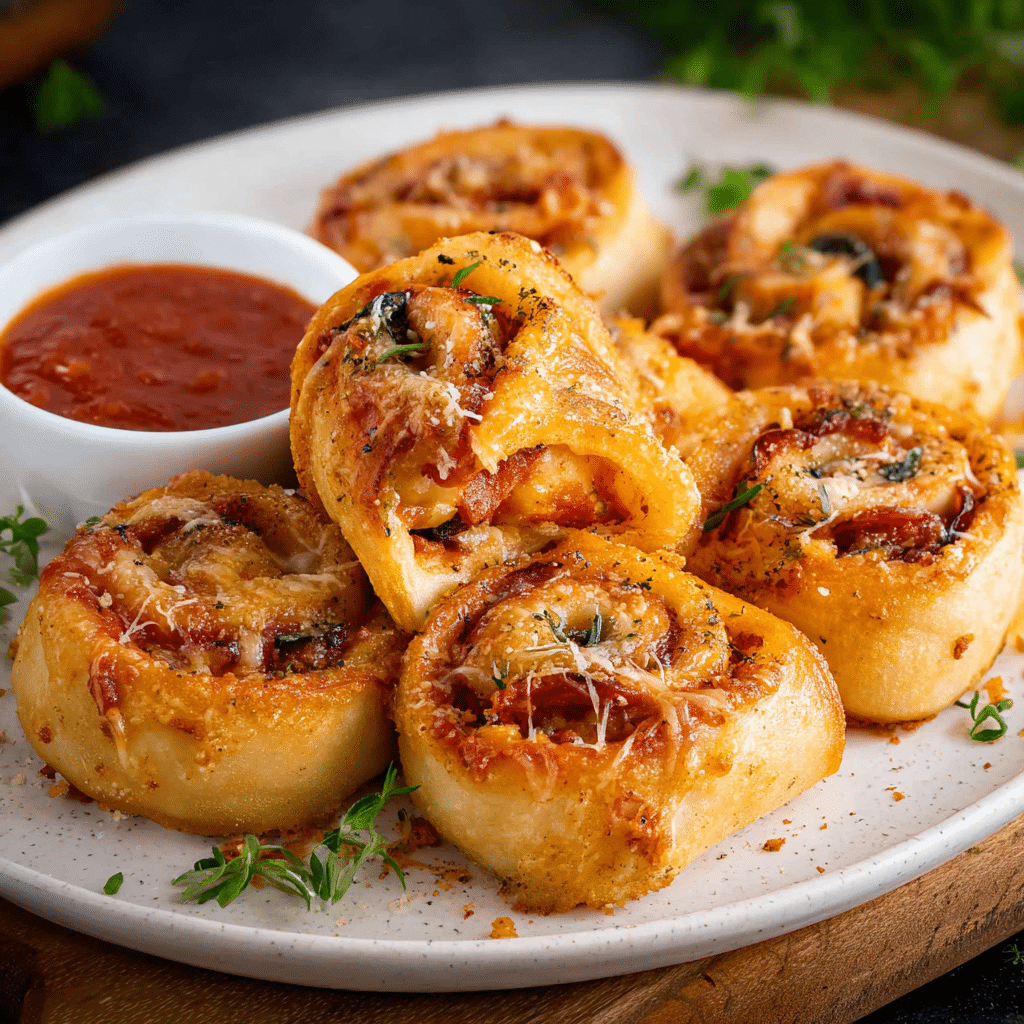Vegetarian Pizza Rolls
