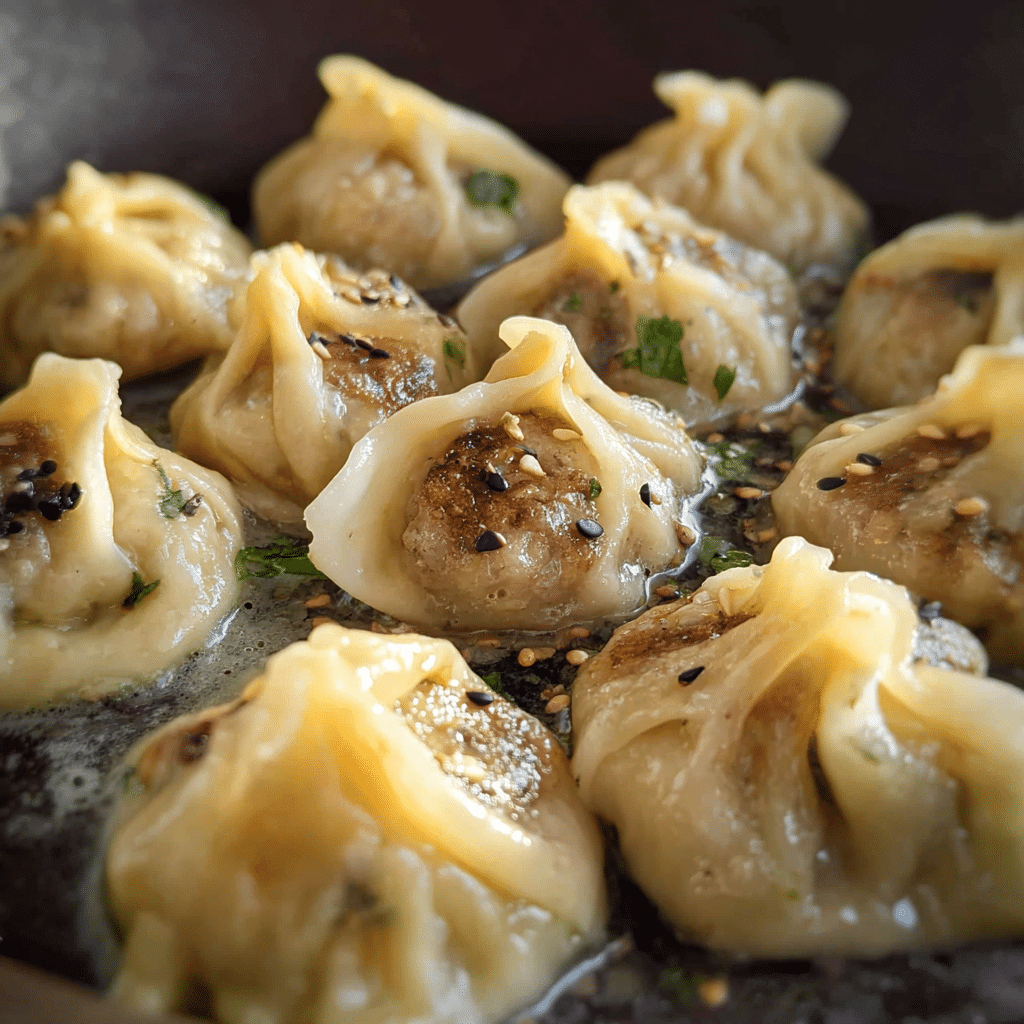 Turkey and Mushroom Dumplings