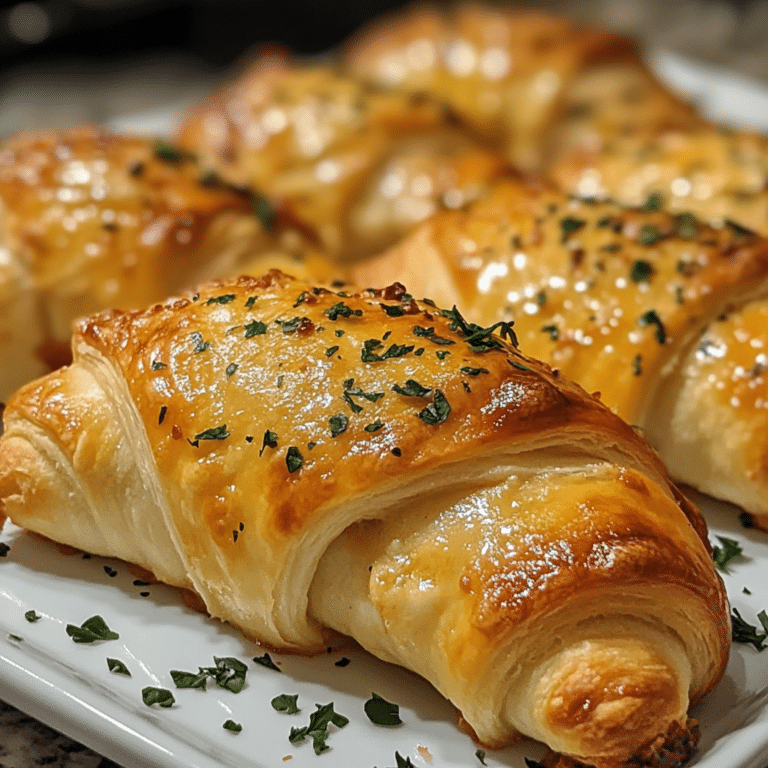 Chicken Stuffed Crescent Rolls Recipe